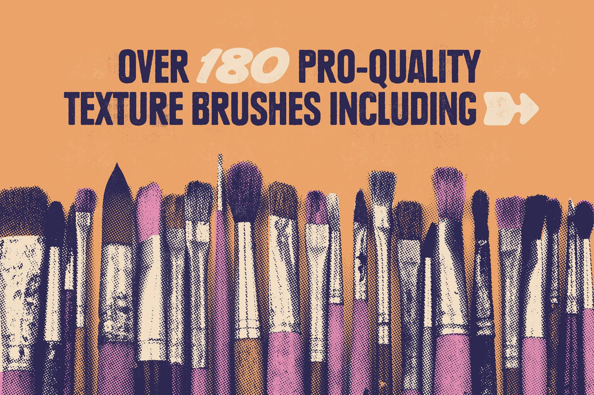 The Procreate Texture Brush Bundle – True Grit Texture Supply